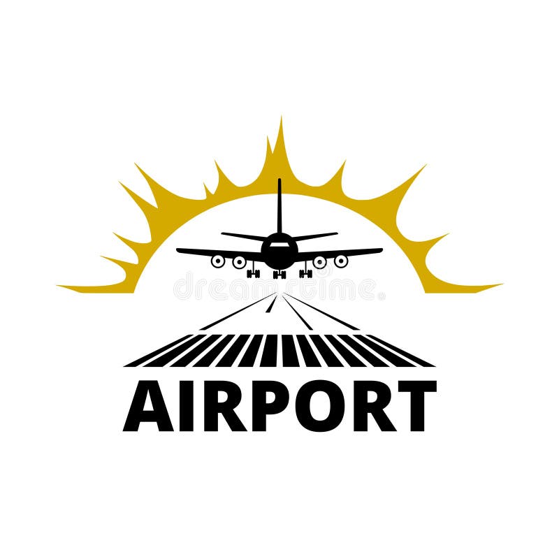 Runway Icon From Airport Collection. Simple Line Runway Icon For ...