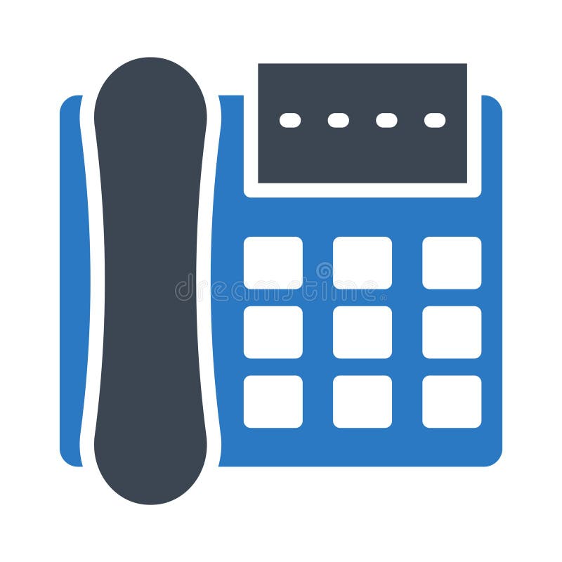 Landline Glyph Color Flat Vector Icon Stock Vector - Illustration of ... Landline Glyph Color Flat Vector Icon Stock Vector - Illustration of ...