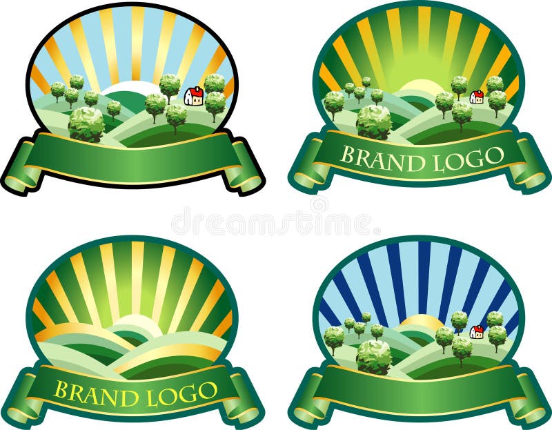 Landmark stock vector. Illustration of logo, blank, abstract - 6371024