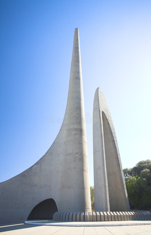 Landmark of the Afrikaans Language Monument Stock Photo - Image of ...
