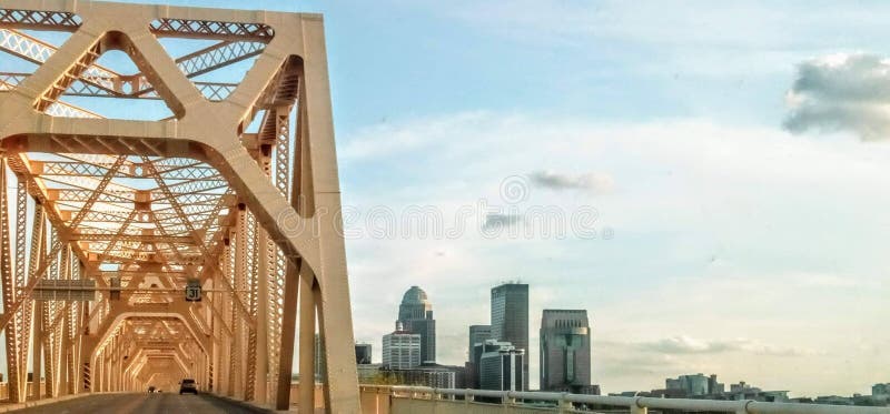 Landmark Arch City Waterway Stock Image - Image of plaza, condominium ...