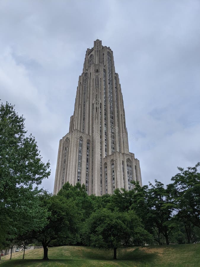 Landmark Building Pittsburgh Stock Image - Image of rock, tower: 203534005