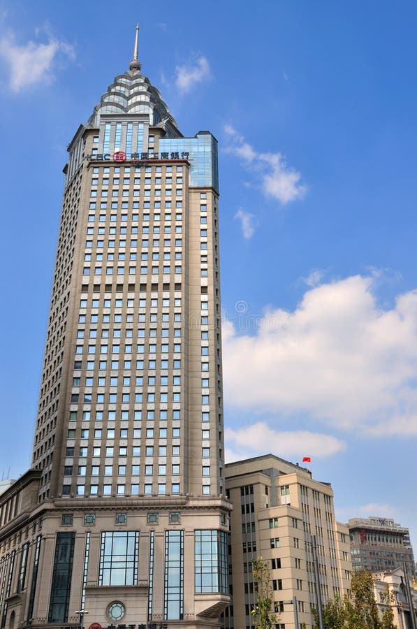Landmark Buildings in Shanghai Bund, China Editorial Image - Image of ...