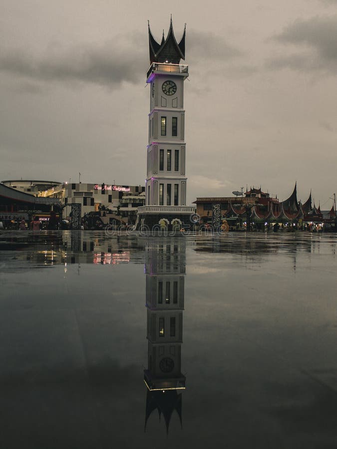 Landmark of Bukittinggi, West Sumatera. Stock Image - Image of landmark ...