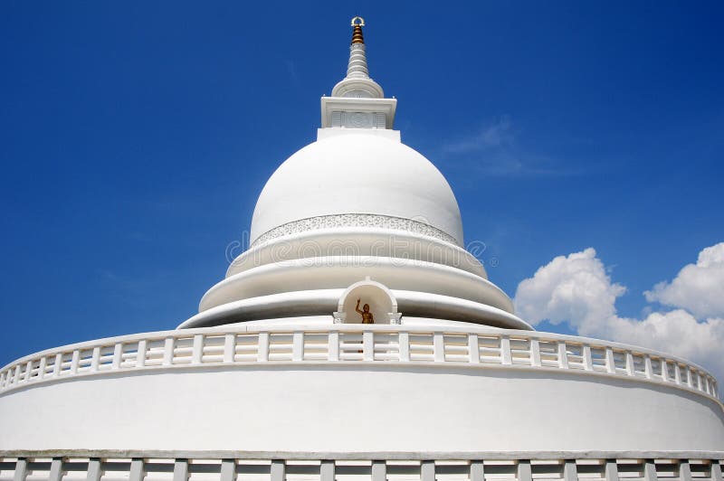 Landmark of a Historic Temple Stock Photo - Image of clouds ...