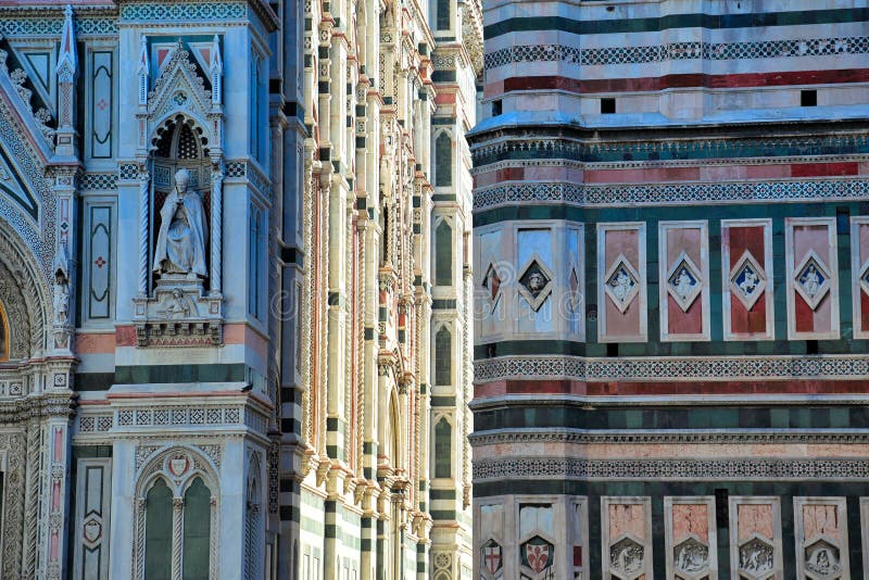 Il Duomo Cathedral in Florence Stock Image - Image of golden, arno ...