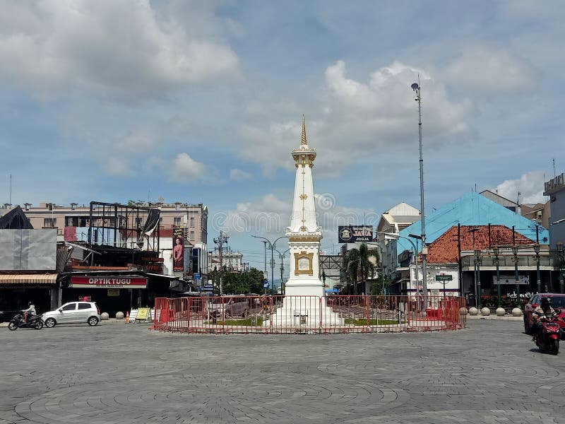The Landmark of Yogyakarta City Editorial Stock Image - Image of town ...