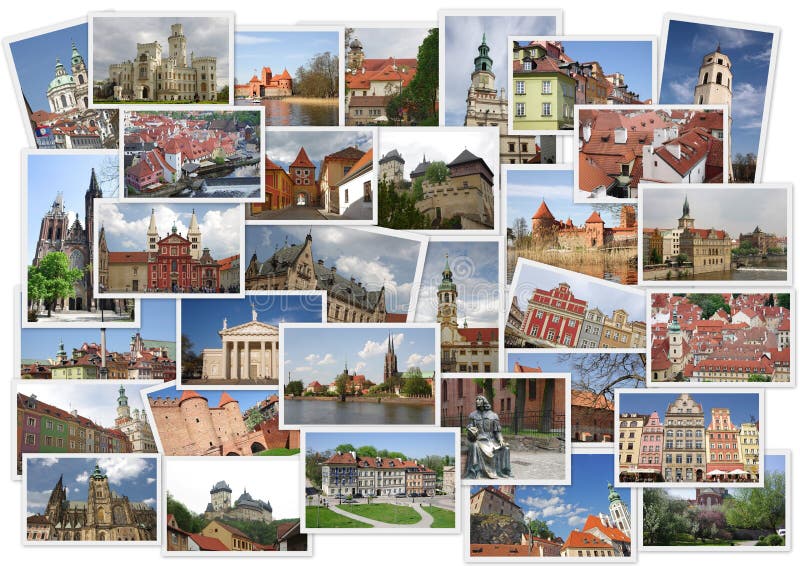 Landmarks of Eastern Europe Stock Photo - Image of karlstein, building ...