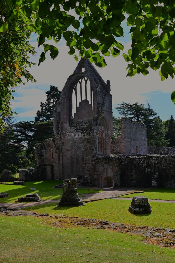 Landmarks of Scotland - Dryburgh Abbey Stock Image - Image of ancient ...