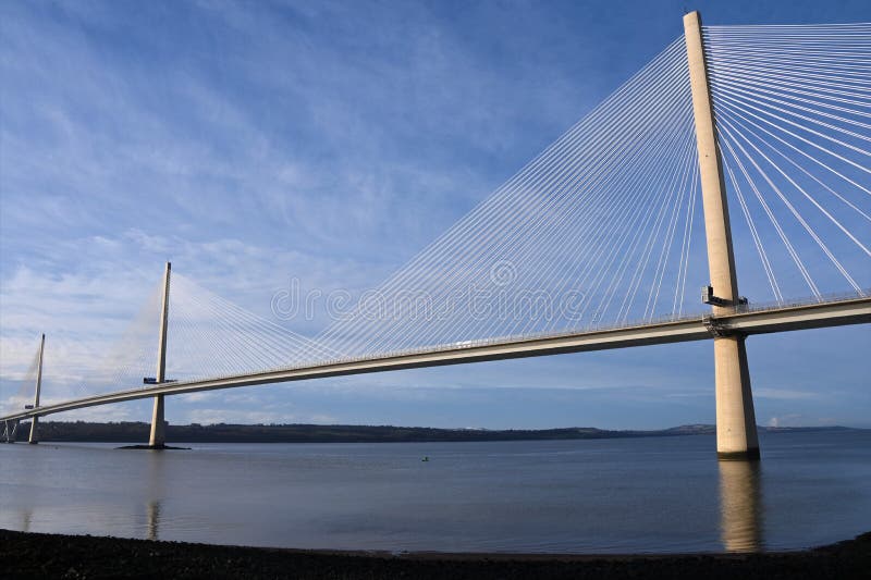 Landmarks of Scotland - Forth Bridges Stock Photo - Image of firth ...