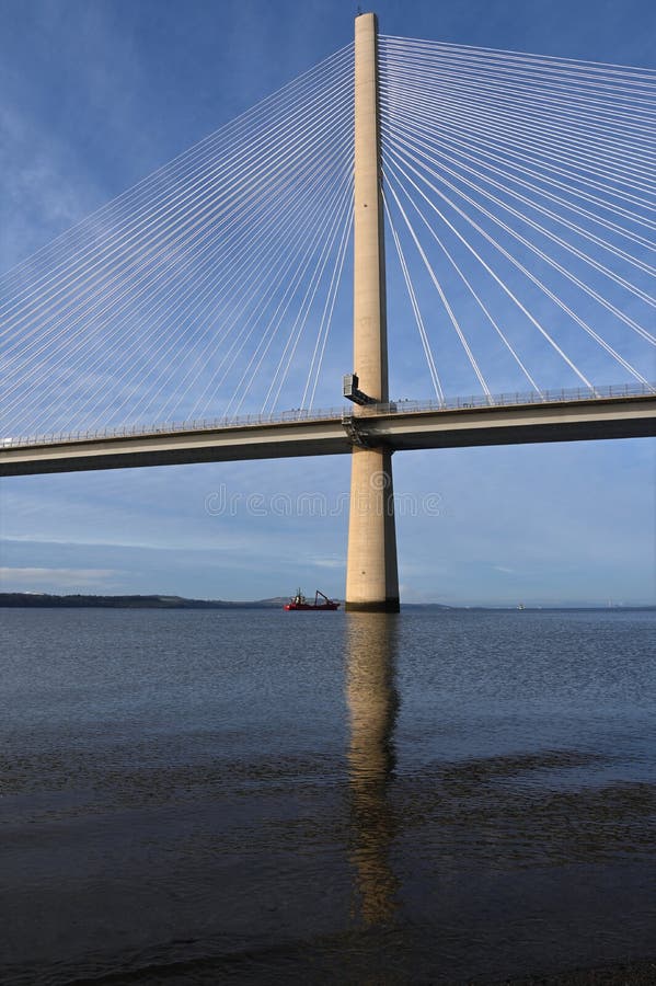 Landmarks of Scotland - Forth Bridges Stock Photo - Image of fife ...