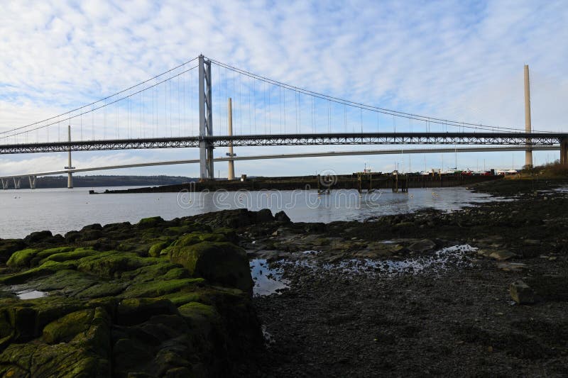 Landmarks of Scotland - Forth Bridges Stock Image - Image of scotland ...