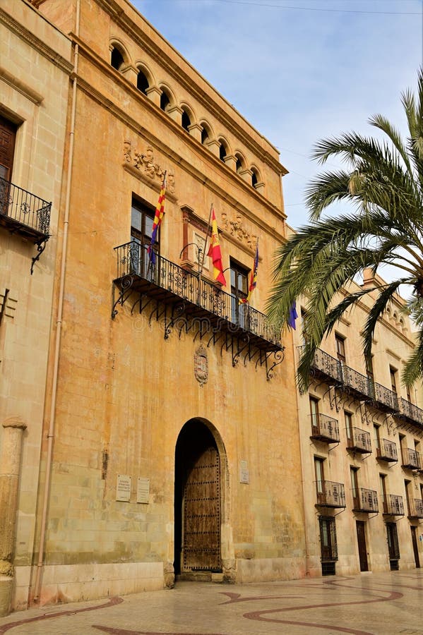 Landmarks of Spain - Elche stock photo. Image of building - 270039012