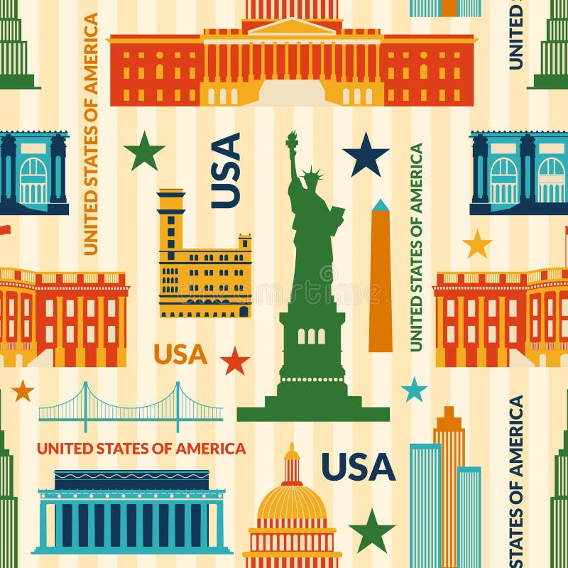 North America Landmarks Stock Illustrations – 1,729 North America ...