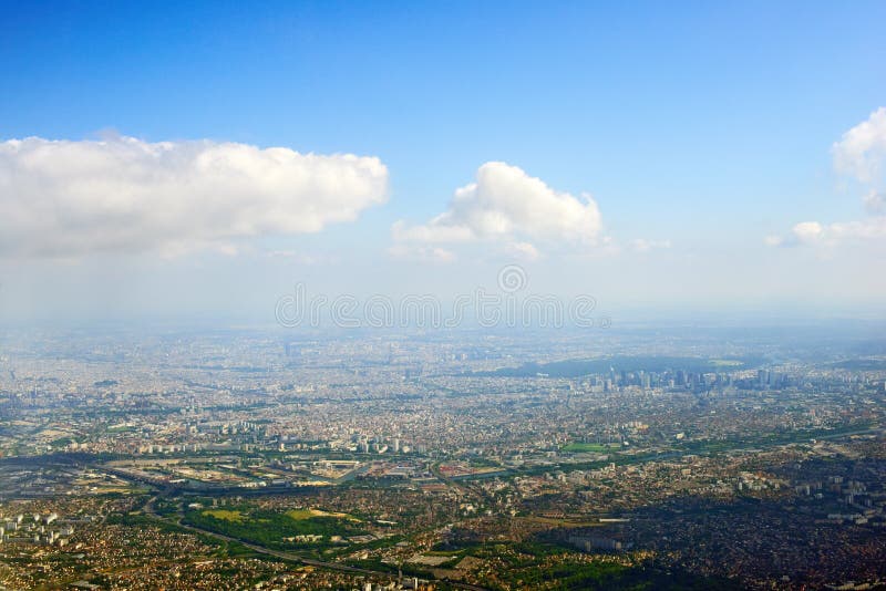 Landscape from above stock image. Image of blue, cloud - 98871117