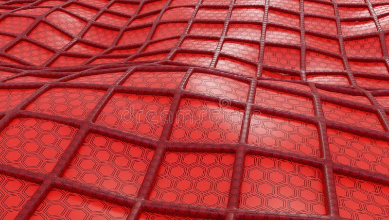 Spider Red Hexagon Texture Stock Illustrations – 6 Spider Red Hexagon ...