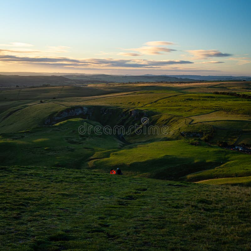 Landscape Aerial View from Drone Stock Photo - Image of cloud, prairie ...