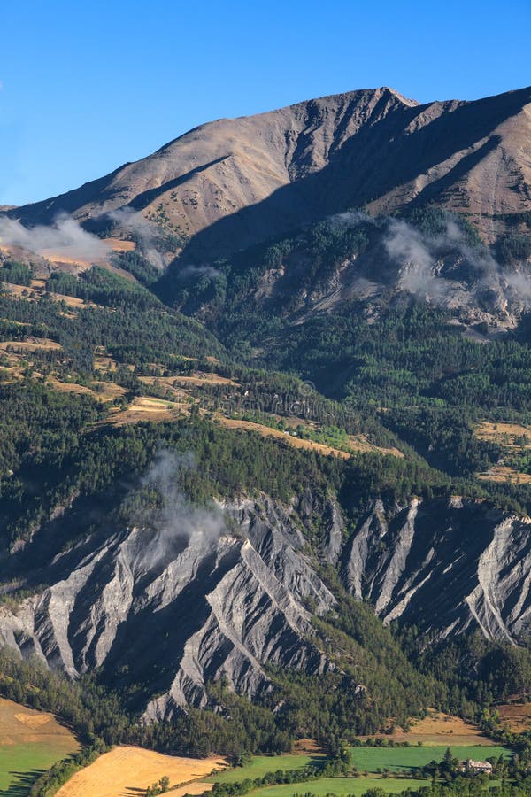 Landscape in Alps stock image. Image of forests, geography - 26543677