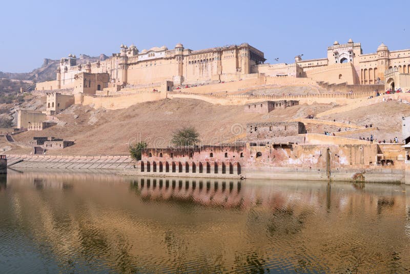 Landscape of an Ancient Castle Stock Photo - Image of city, indian ...