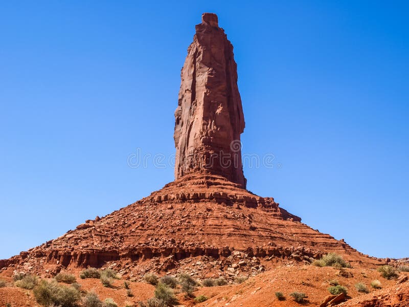 Landscape of the Ancient Rocks. Monument Valley, Arizona. Stock Image ...