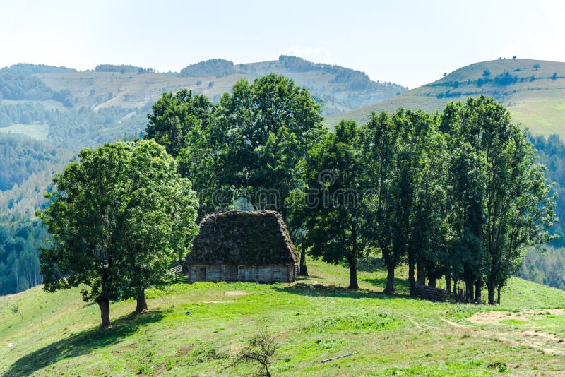 Landscape in Apuseni Mountains Stock Image - Image of beautiful, green ...