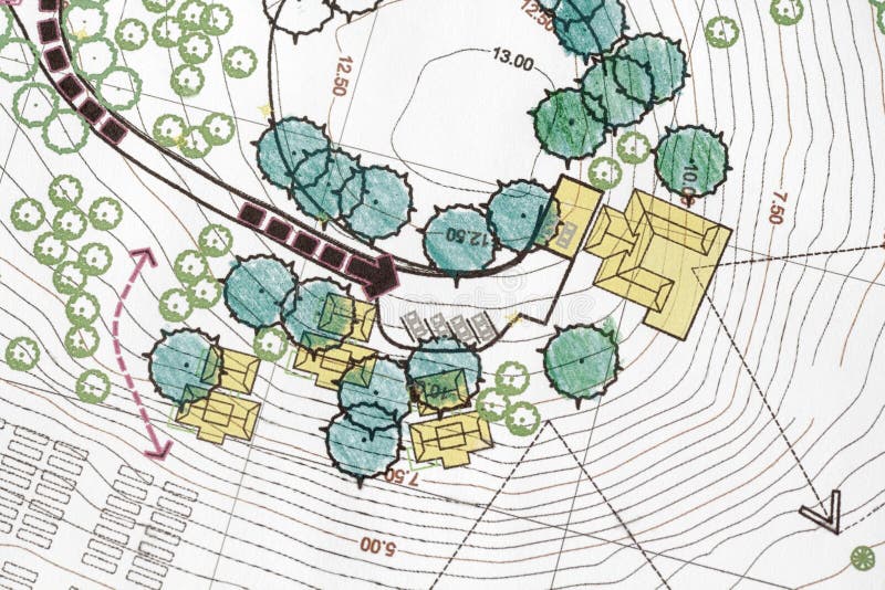 Detail Landscape Architect Drawing