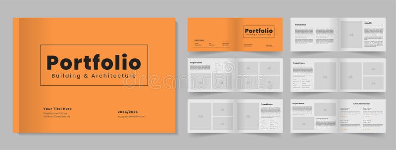 Landscape Architecture Portfolio Layout Building Technology Template ...