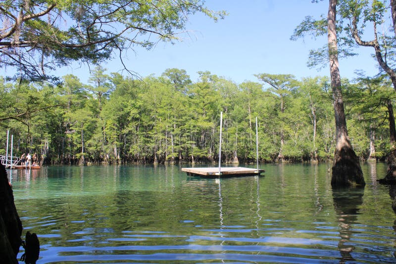 Landscape Around Morrison Springs State Park in Northern Florida Stock ...