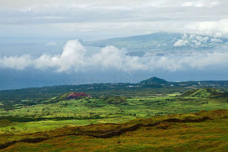 Landscape Azores stock image. Image of pico, island, beautiful - 34292121