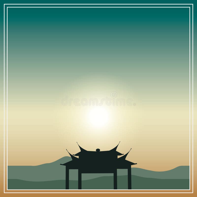 Landscape Background Design Stock Vector - Illustration of graphic ...