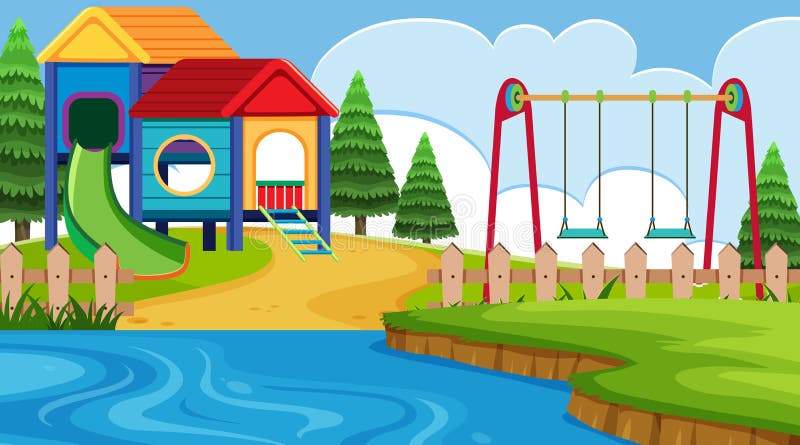 Slide Playground Background Stock Illustrations – 6,182 Slide ...