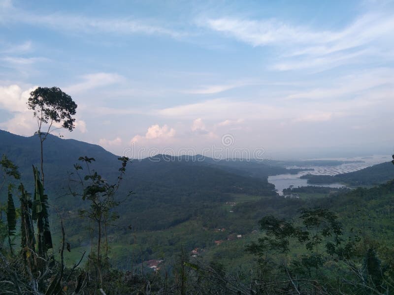 Landscape Background View See Stock Image - Image of landscap, mist ...