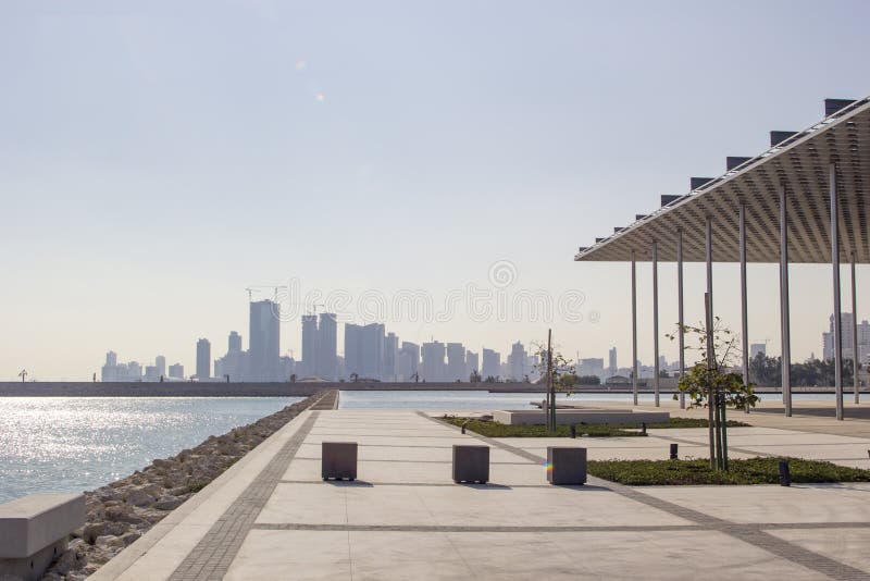 Landscape of Bahrain stock photo. Image of daytime, sunny - 73808790