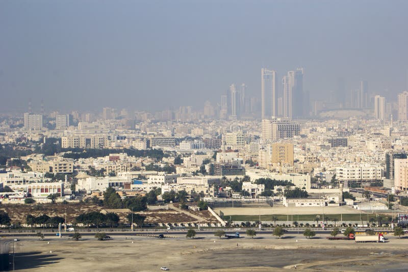 Landscape of Bahrain stock photo. Image of clear, blue - 73808690
