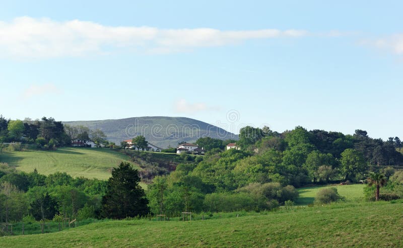 Landscape of Basque Country Stock Photo - Image of travel, cliffs ...