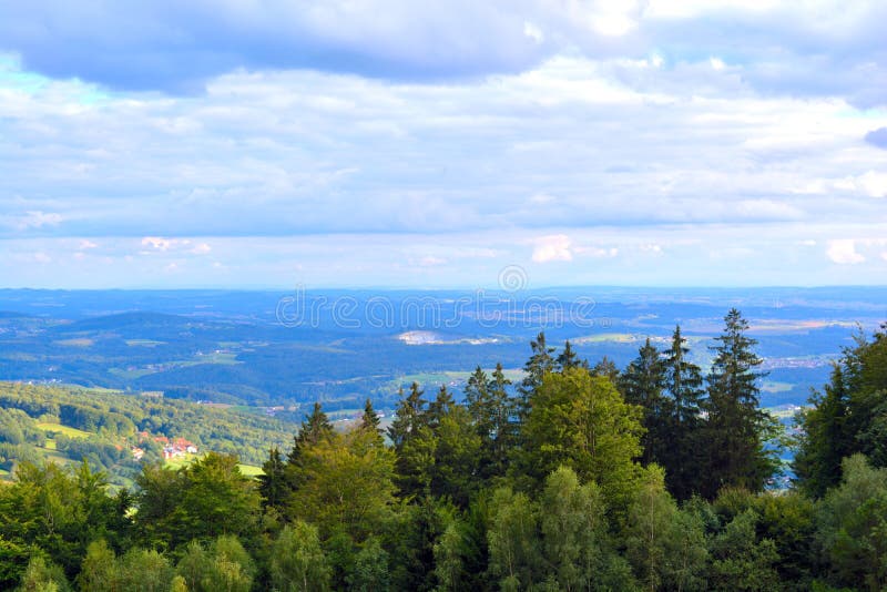Landscape in Bavaria stock image. Image of forest, landscape - 59493543