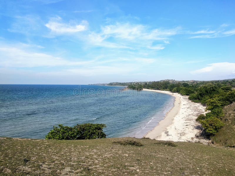 A Landscape of Beautiful Beach in Aceh Indonesia Stock Photo - Image of ...