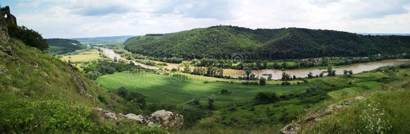 Mures river landscape stock image. Image of plants, spring - 53709953