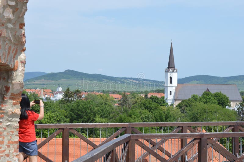 Landscape with church editorial stock image. Image of city - 133348014