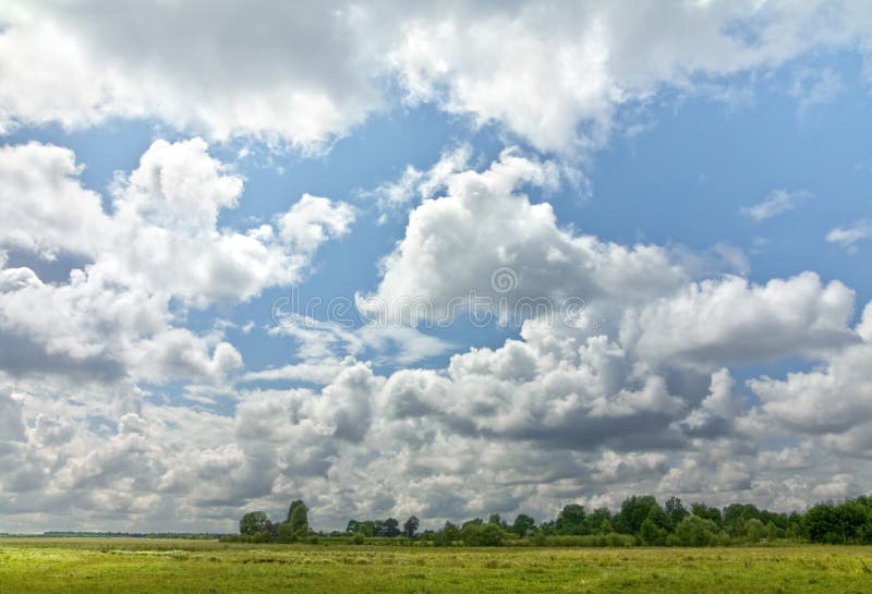 Landscape with blue sky stock image. Image of outdoor - 11800775