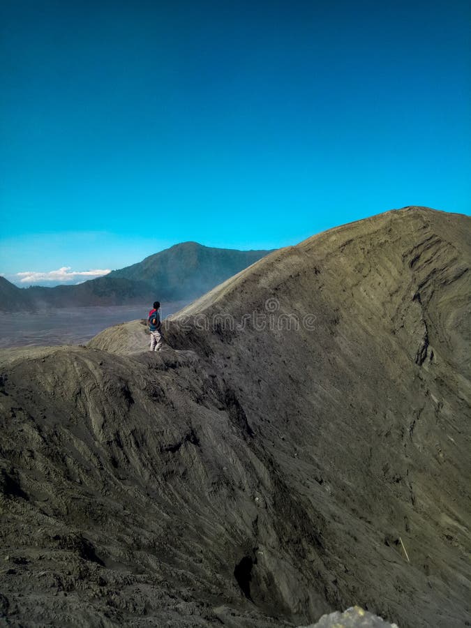 Landscape Bromo Mountain in Wonderful Malang Indonesia Editorial Stock ...