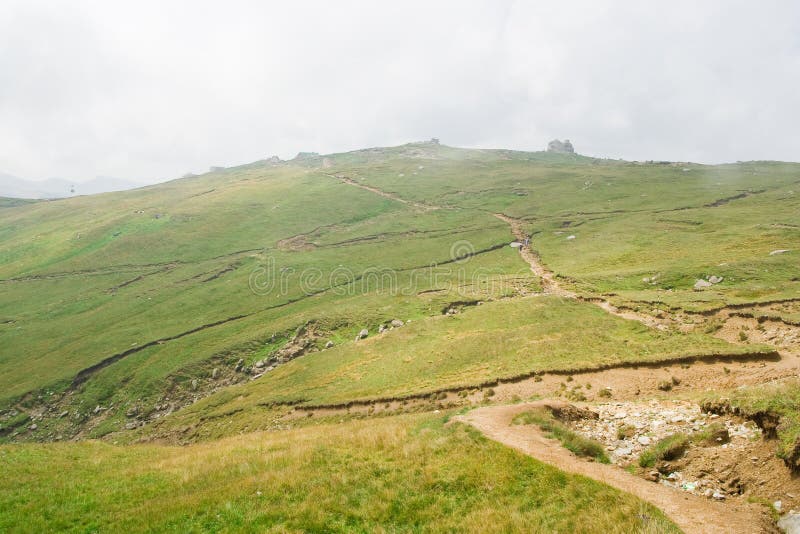 Landscape in Busteni, Romania Stock Photo - Image of trees, romania ...