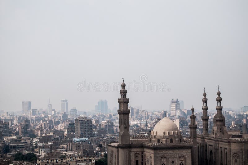 The landscape of cairo editorial photography. Image of scene - 40364552