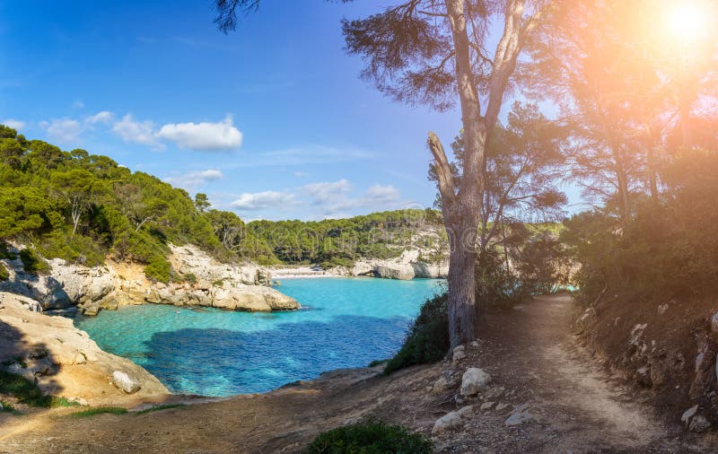 Landscape with Ciutadella De Menorca Stock Photo - Image of destination ...
