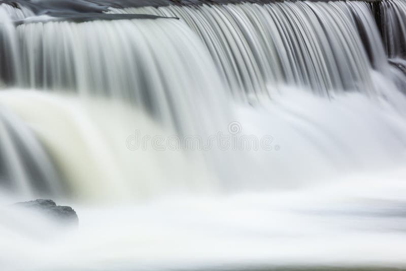 Rabbit River Cascade stock image. Image of environment - 243389587