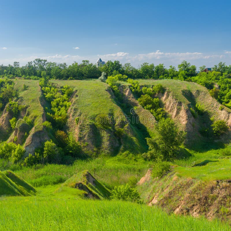 Landscape Central Ukraine Soil Erosion Stock Photos - Free & Royalty ...