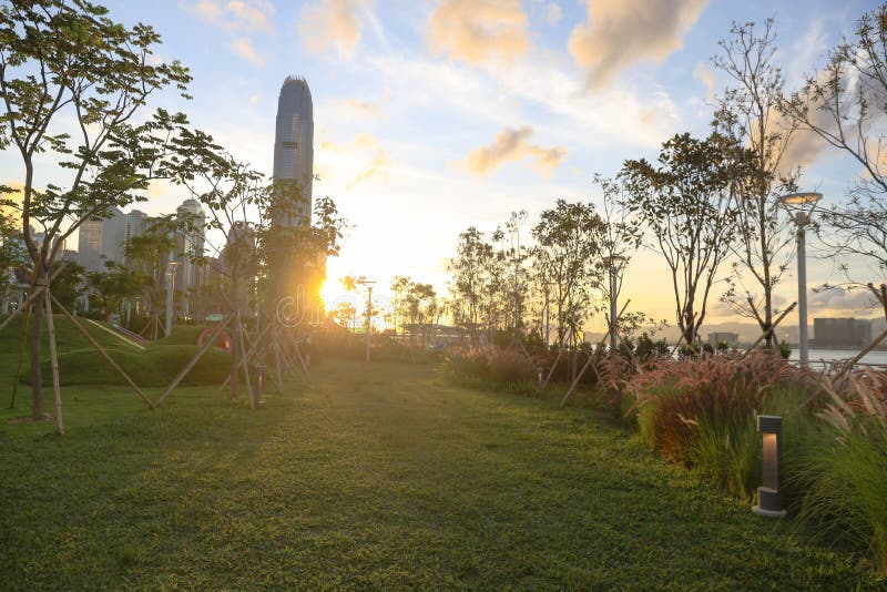 The Landscape of the Central and Western District Promenade, Central ...