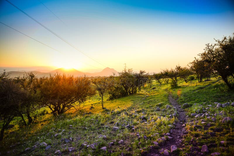 Landscape Chile stock image. Image of recreation, chilean - 78614207