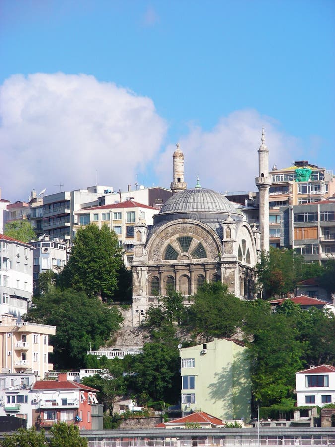 Landscape of the Coast in Turkey. Buildings on the Waterfront Stock ...