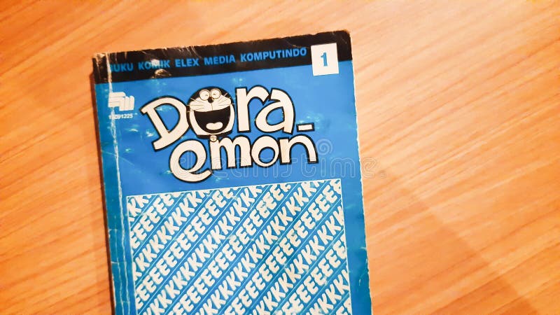 Landscape of Comic Doraemon Editorial Stock Photo - Image of font, book ...